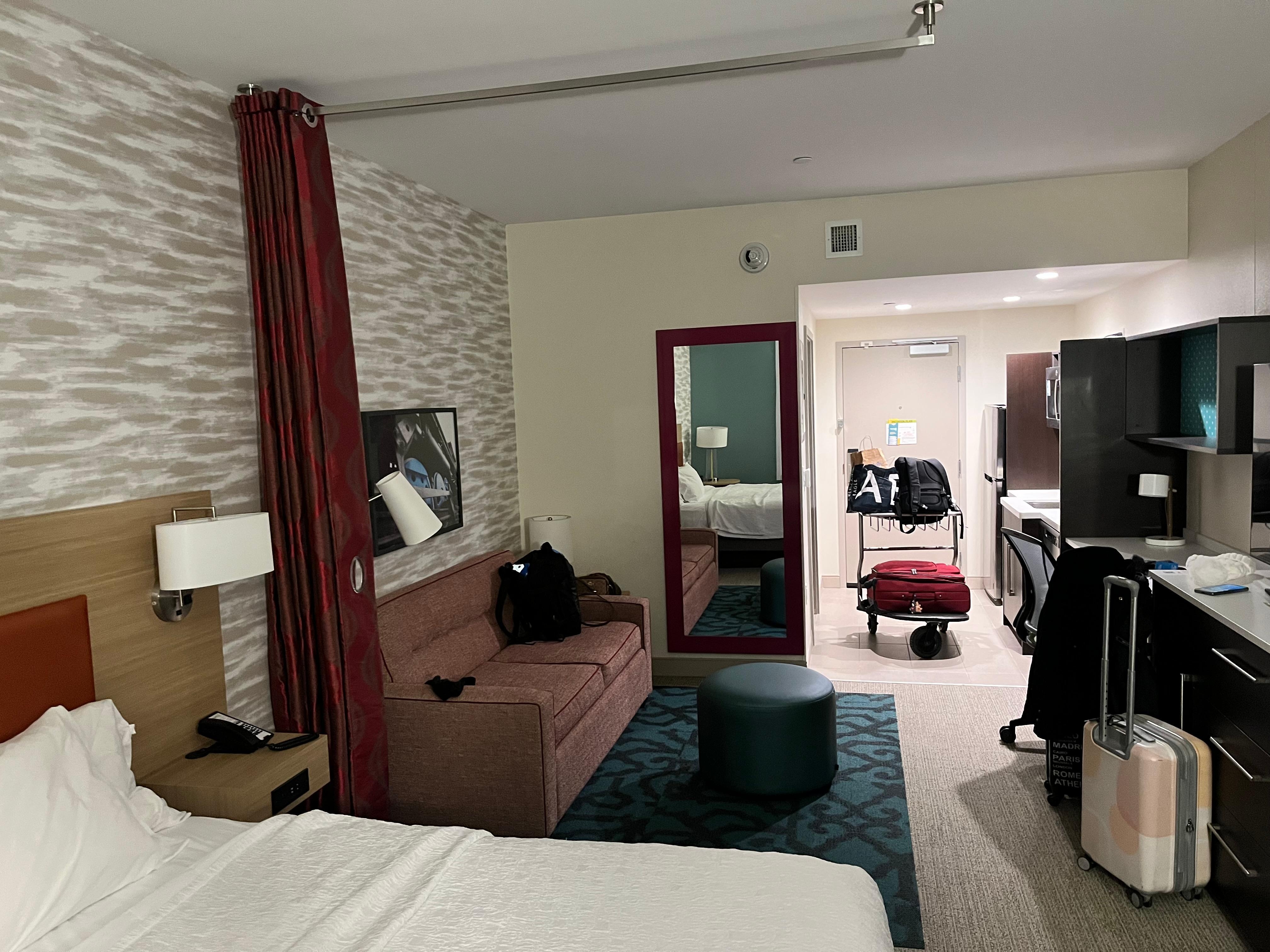 Visão geral do quarto 