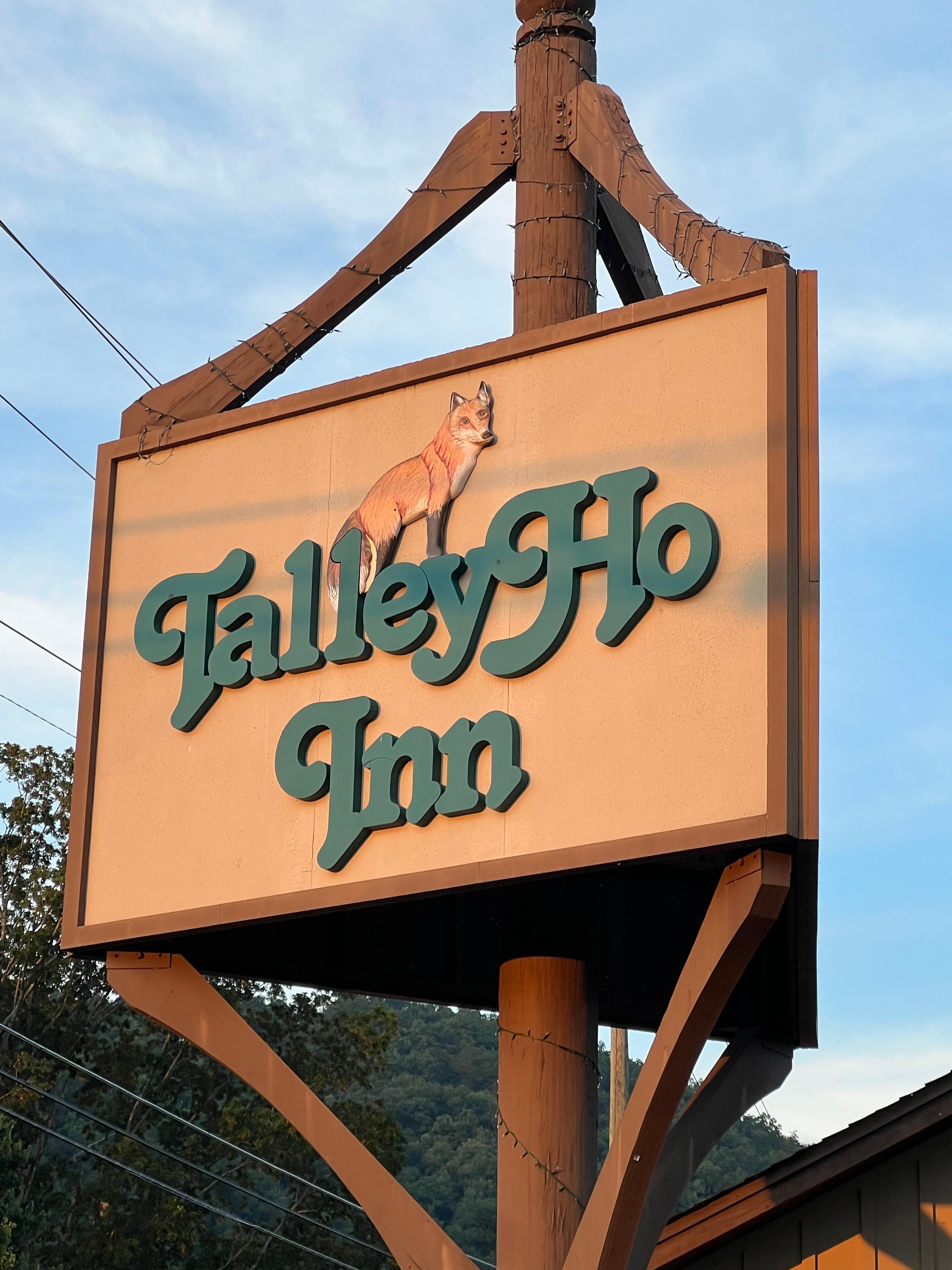 Sign for hotel! 