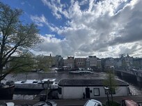 View of the canal from the room