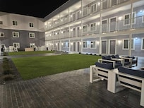 Outside our room looking into the courtyard