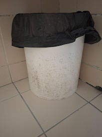 Lixeira velha