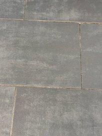 Clean bathroom floor