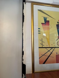 Speisesaal, stark renovierungsbedürftig