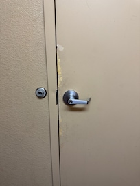 Bathroom door