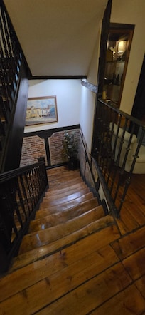 Typical of all the staircases