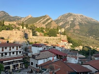From an outdoor terrace by my room