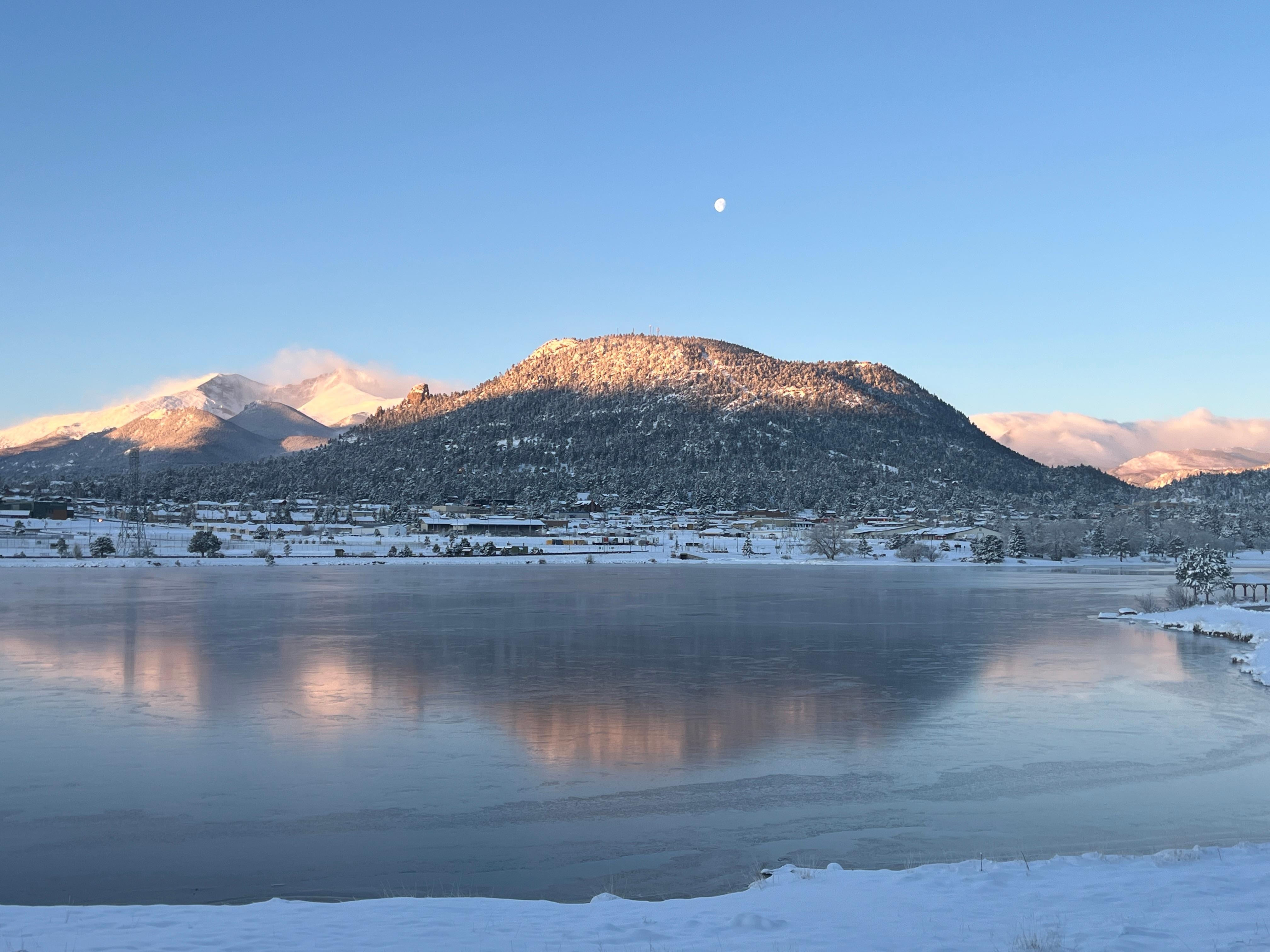 Sunrise view from room