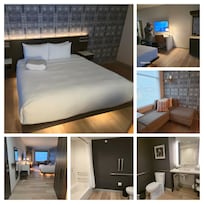 Modern king room- great floors and over 400sq ft! Loved it!