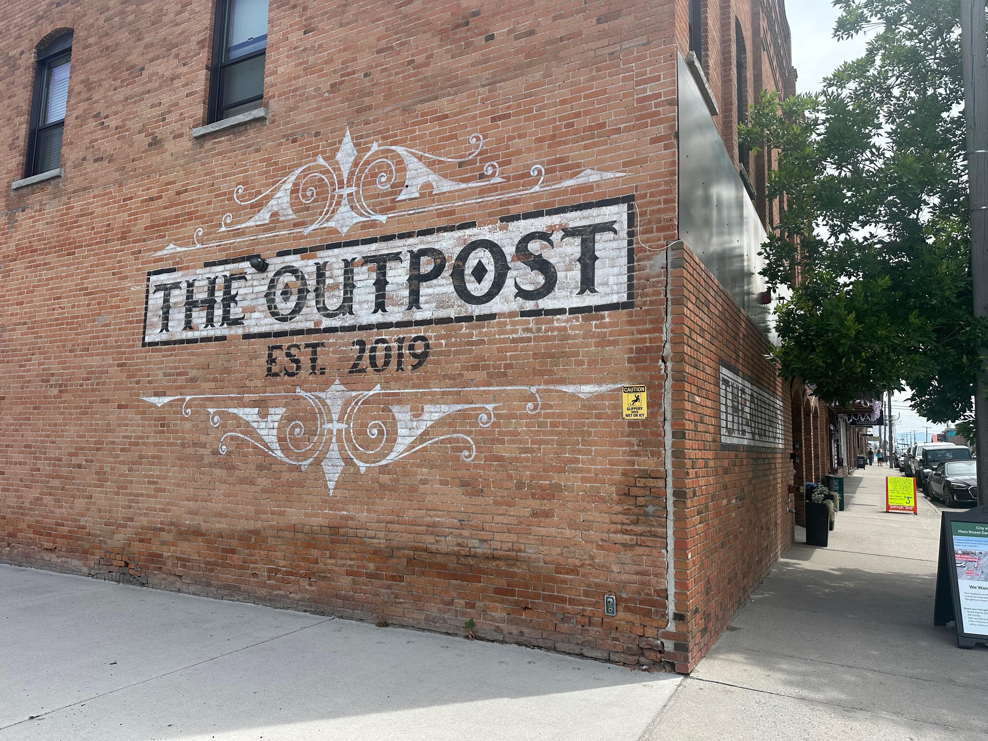 "The Outpost" corner view.