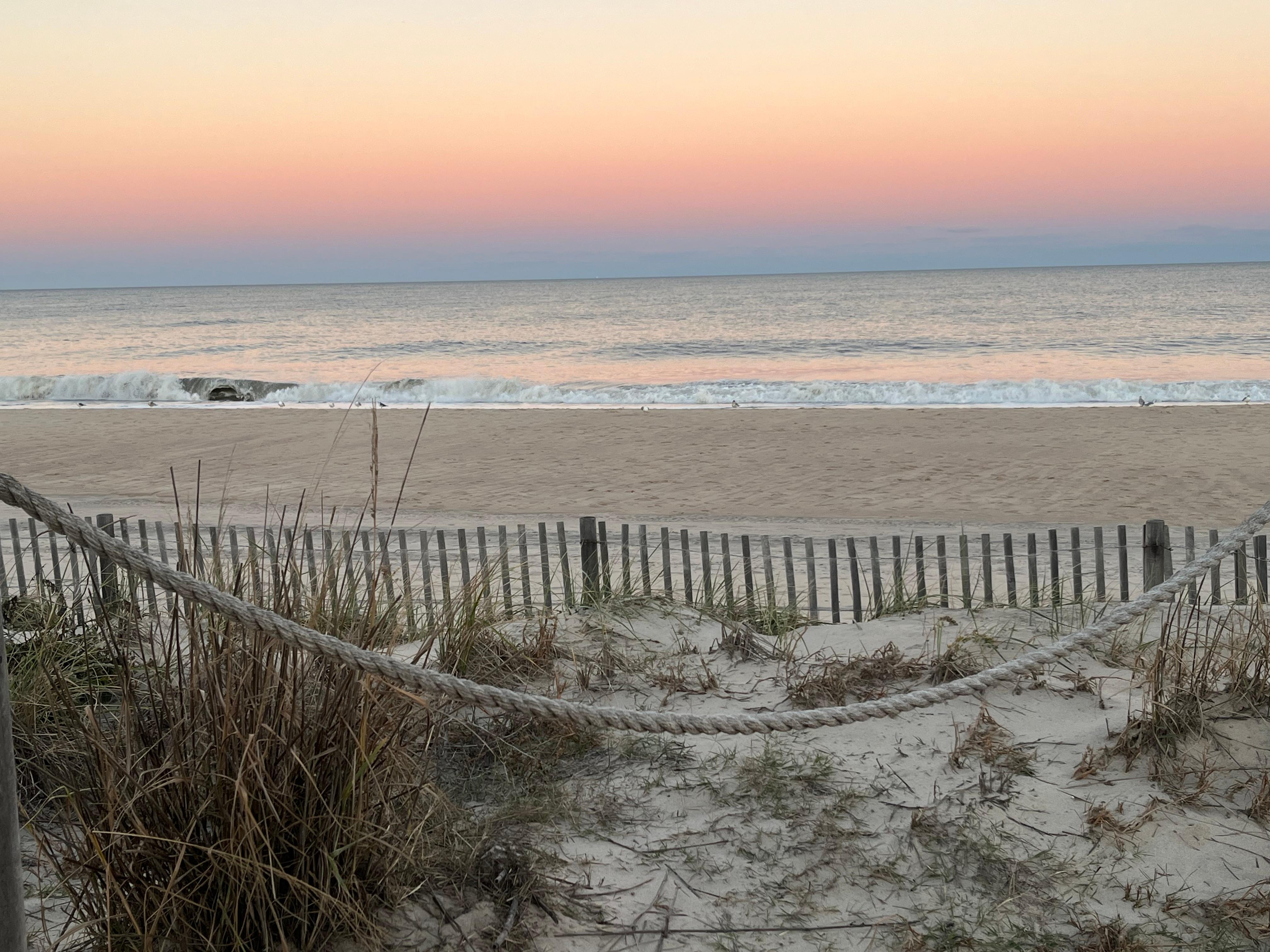 Sunset from the boardwalk