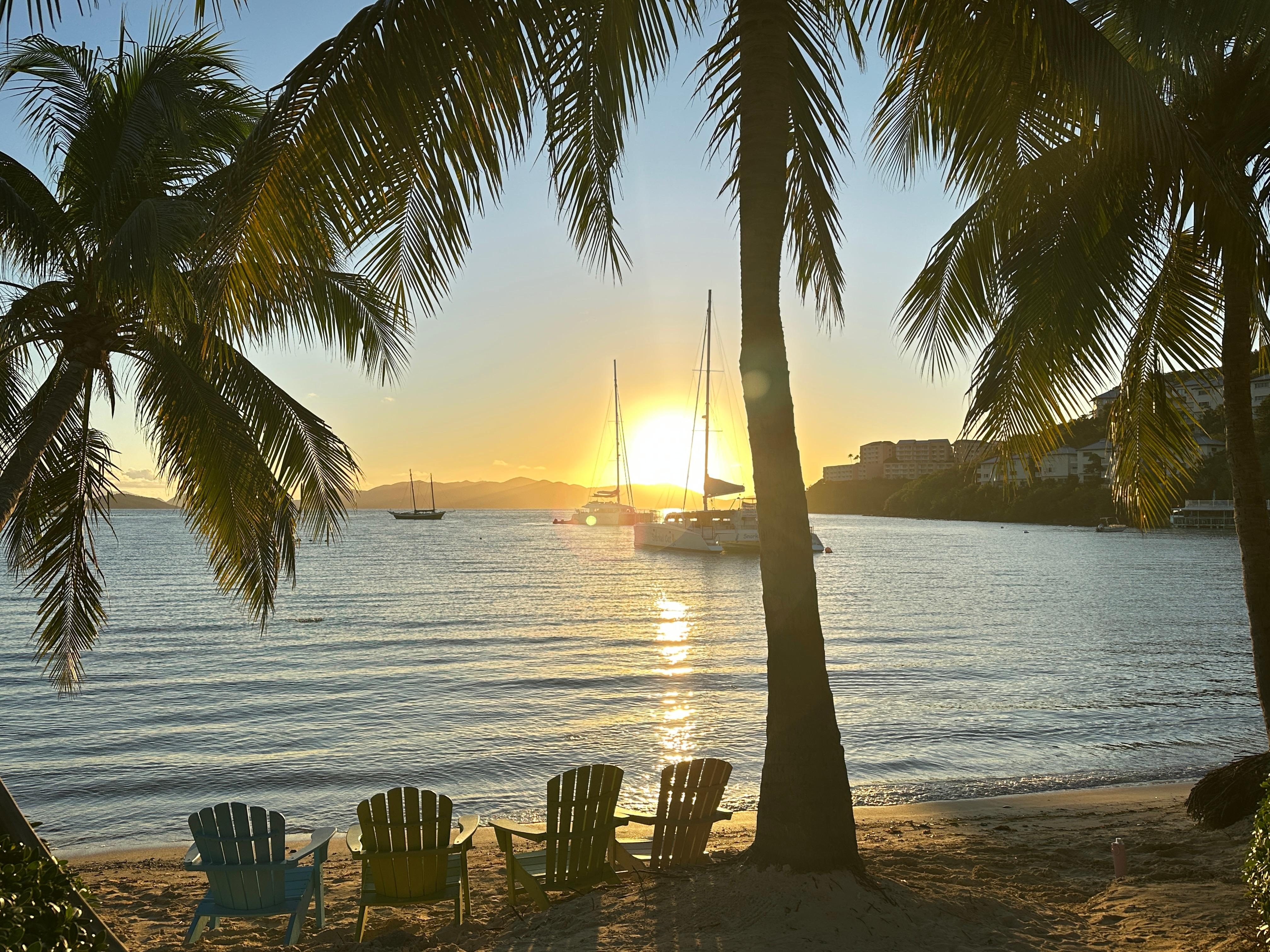 View from by the pool.
