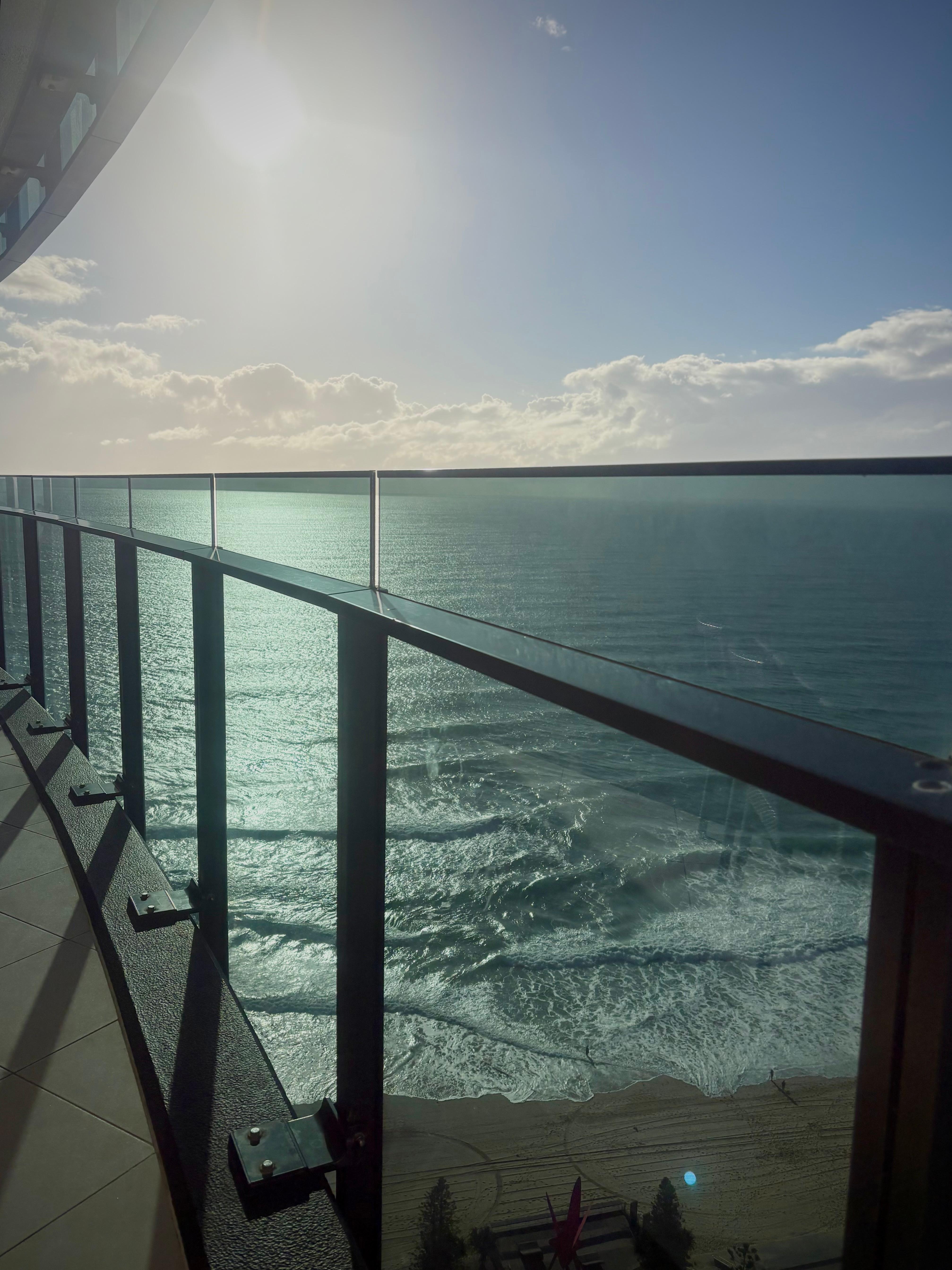 View from bedroom balcony 