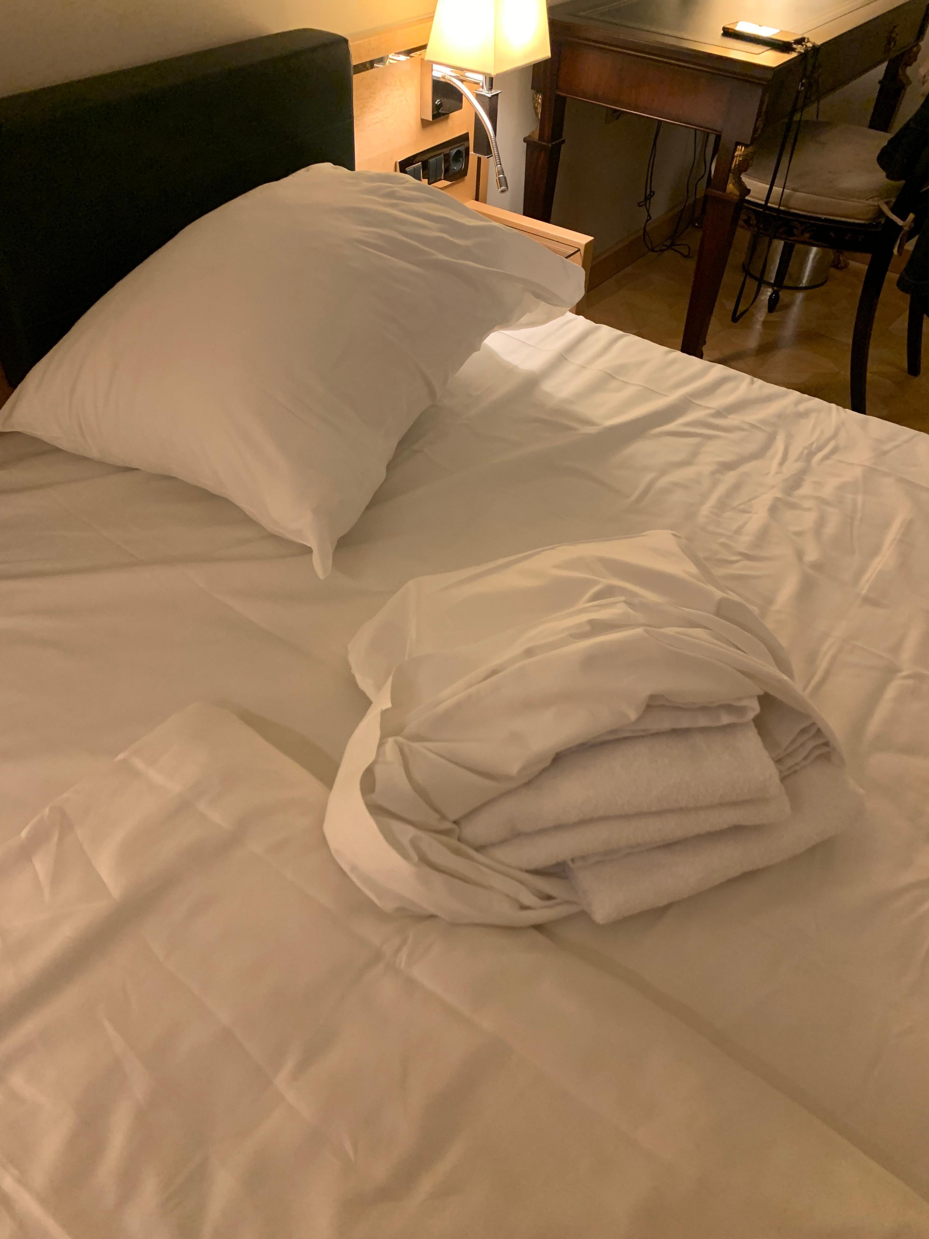 Replacement pillows - towels!!! 
