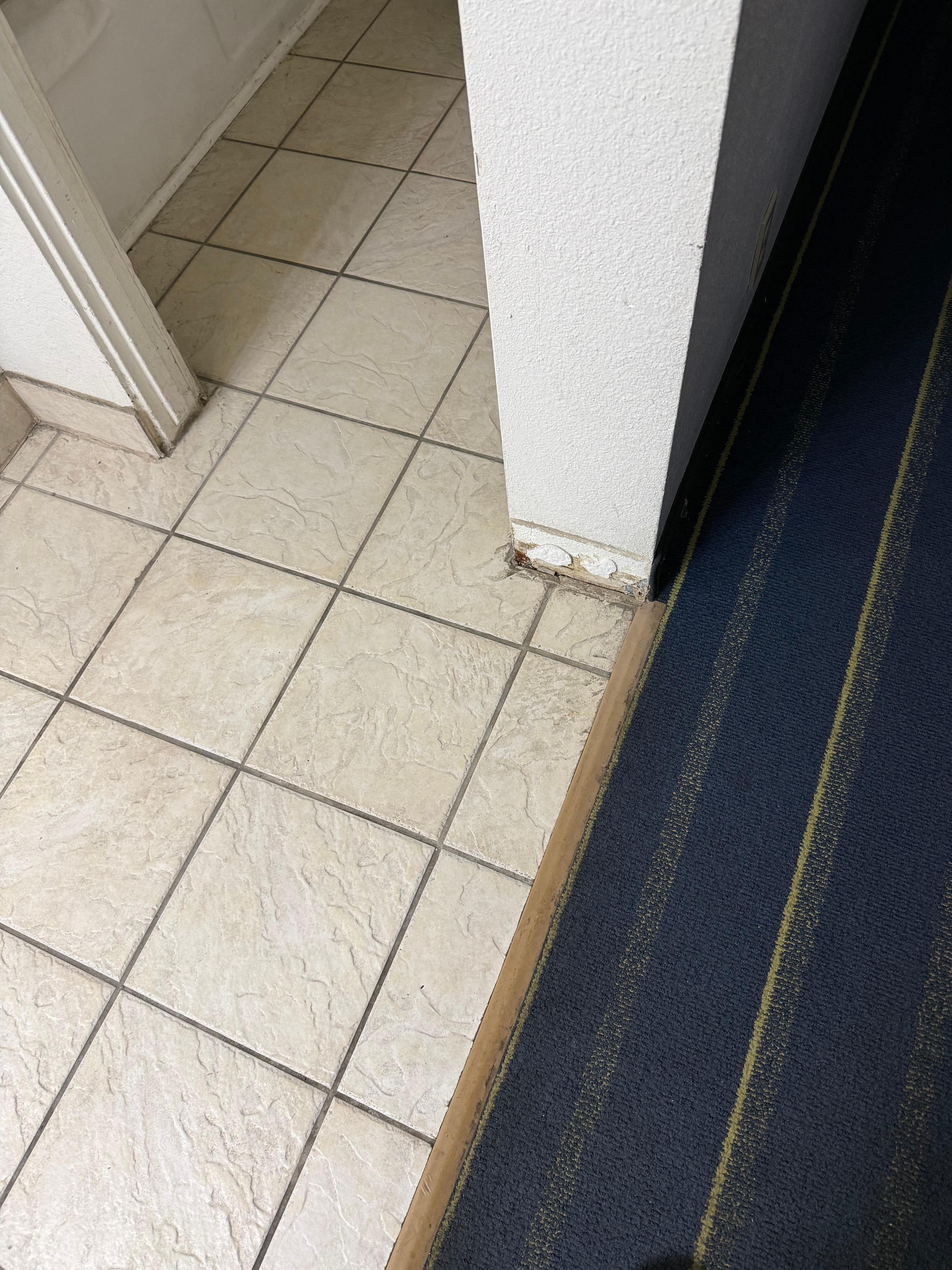 This is the door way into the bathroom