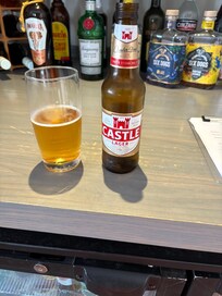 A cold beer on a hot day