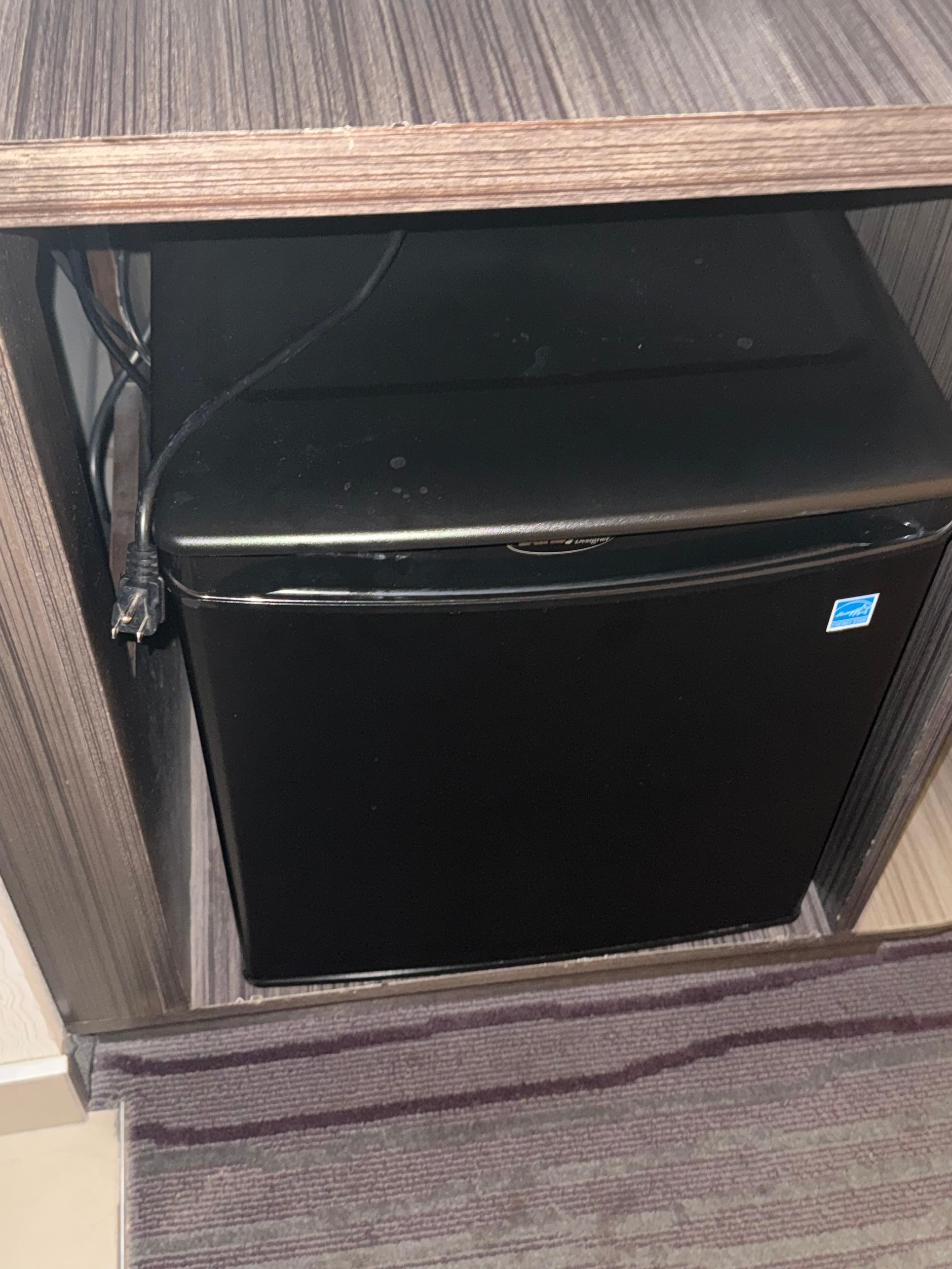 Not in use mini fridge 