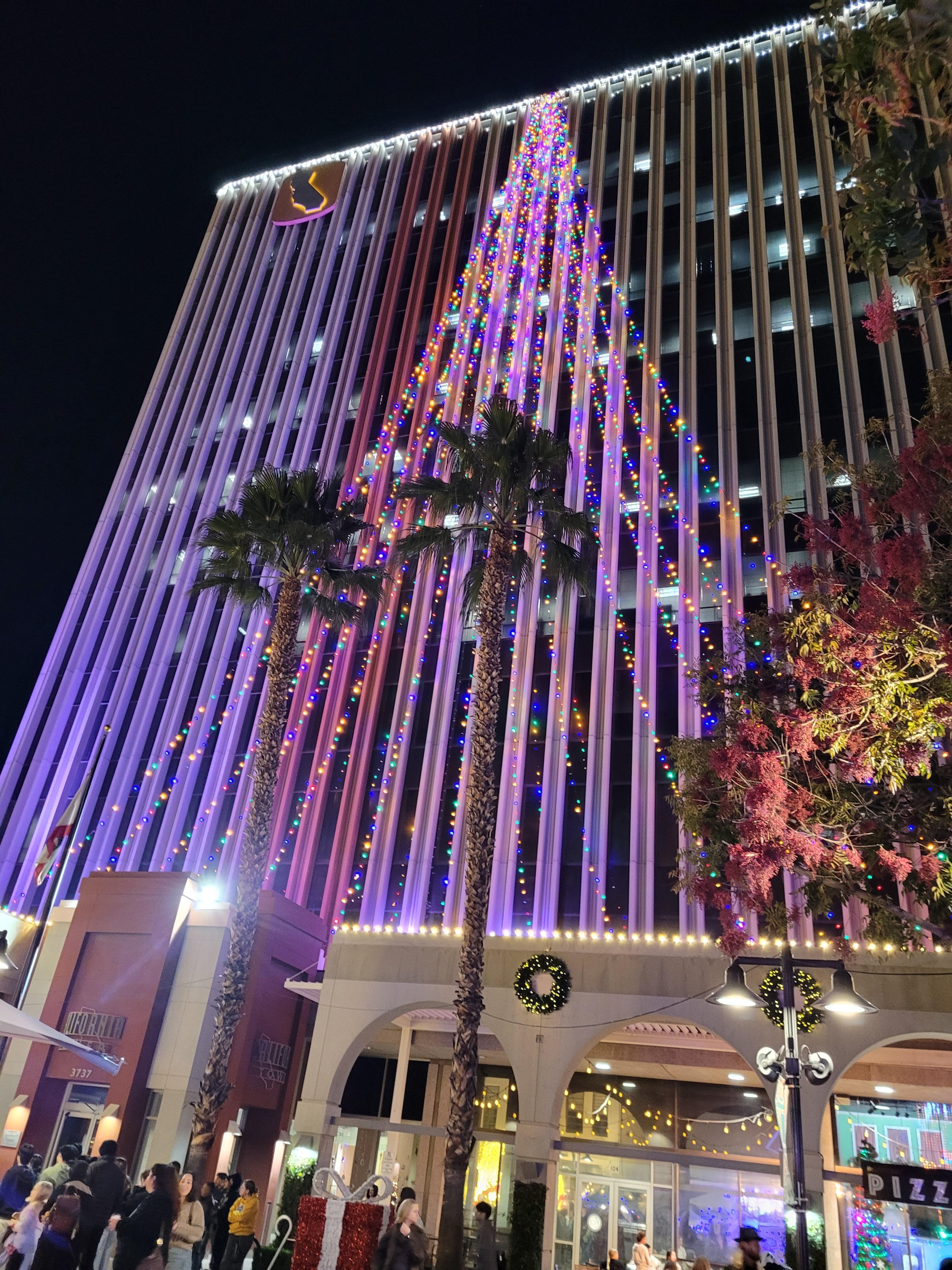 Xmas display, walking distance from Hotel