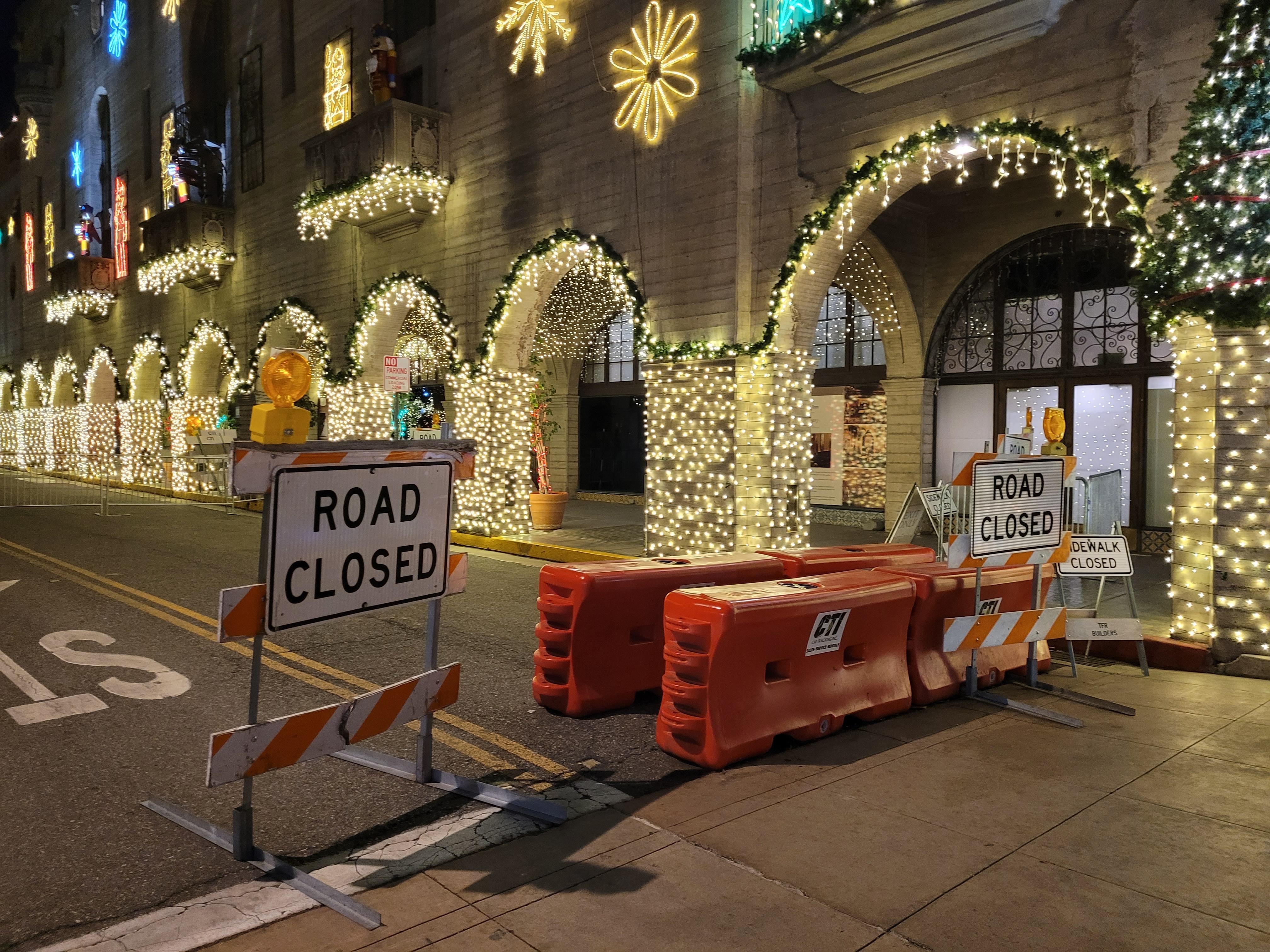 Walking distance from Hotel during Xmas