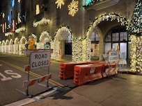 Walking distance from Hotel during Xmas