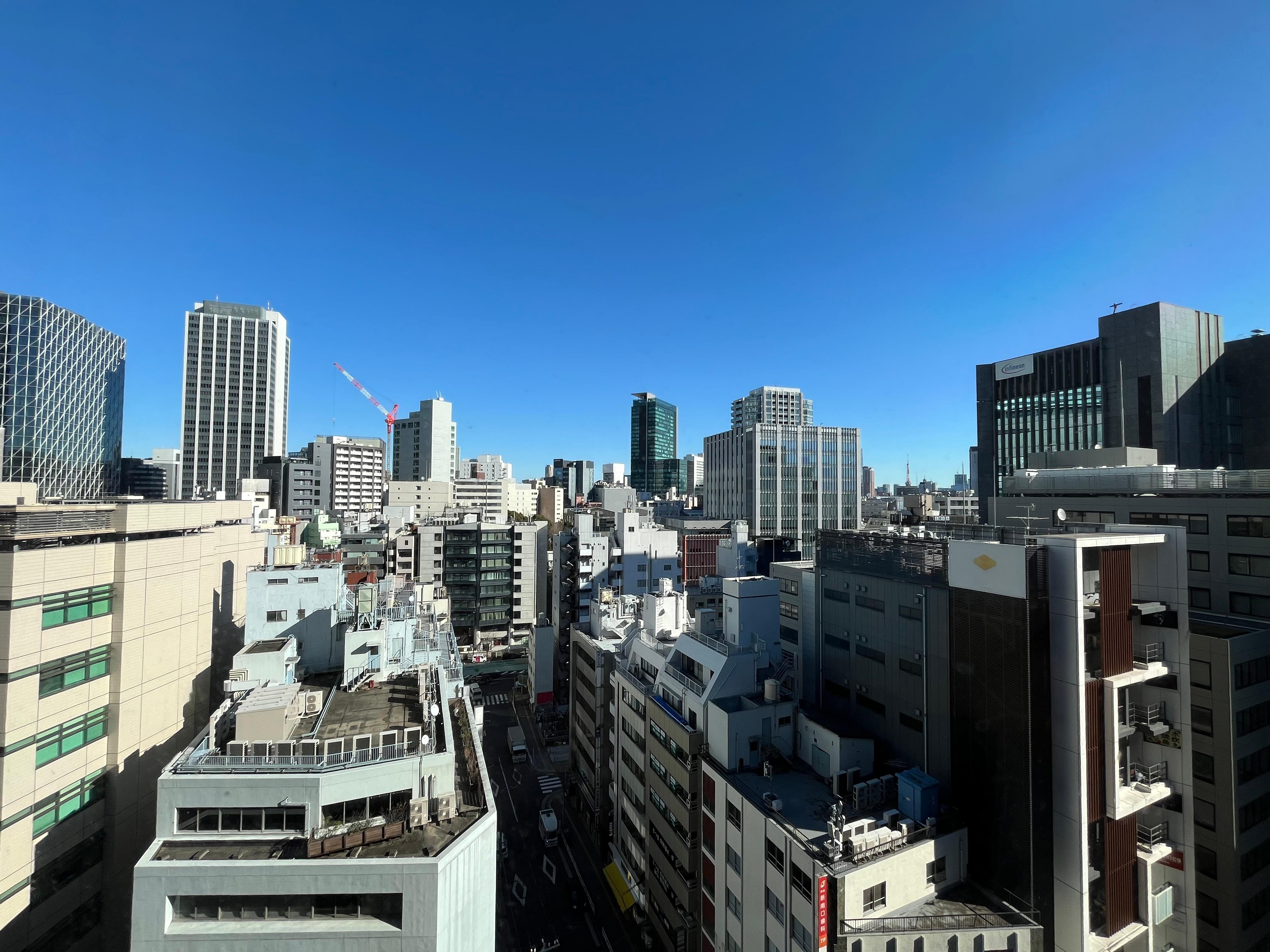 12층에서 바라본 뷰