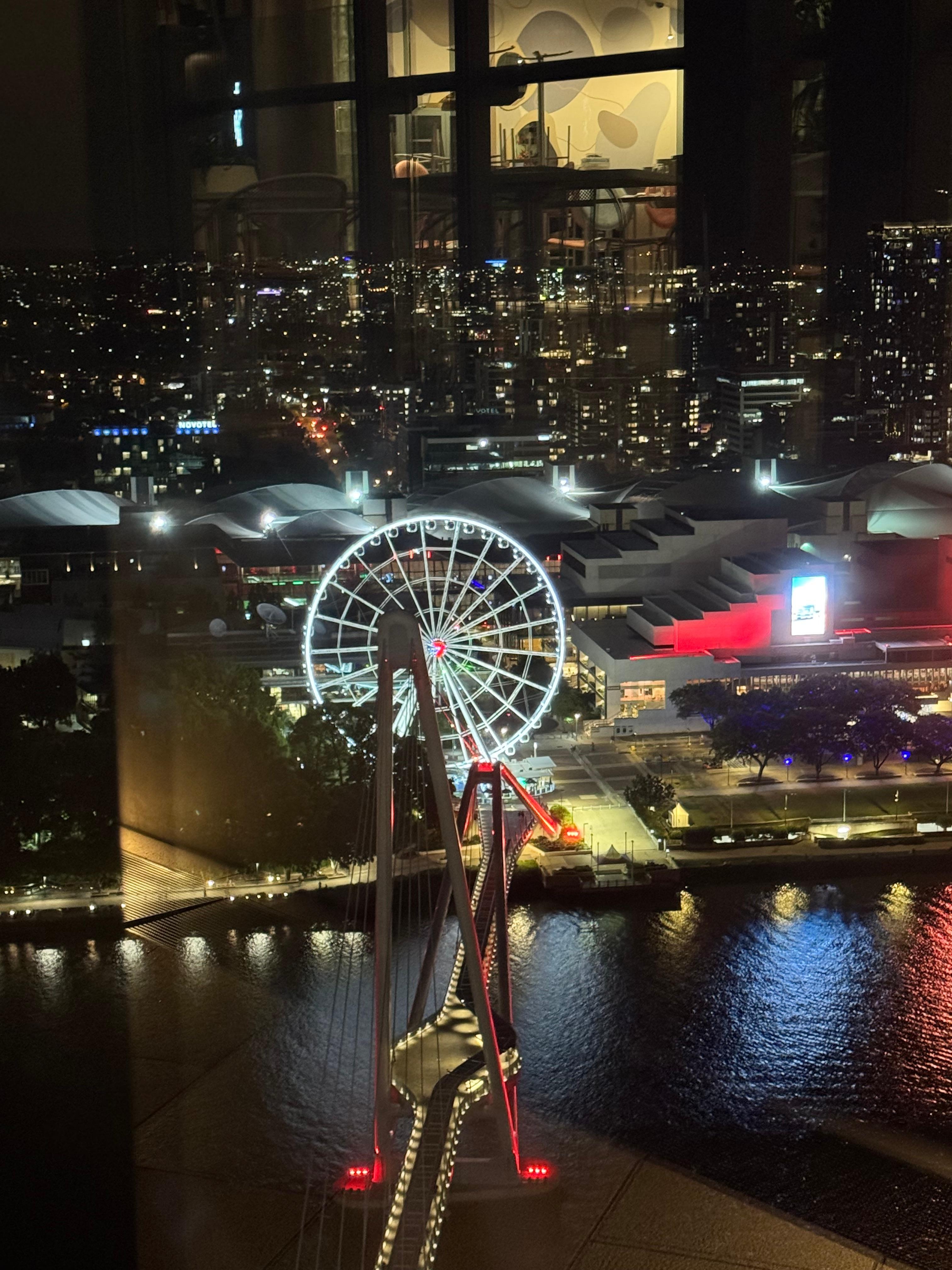 View from the sky deck 