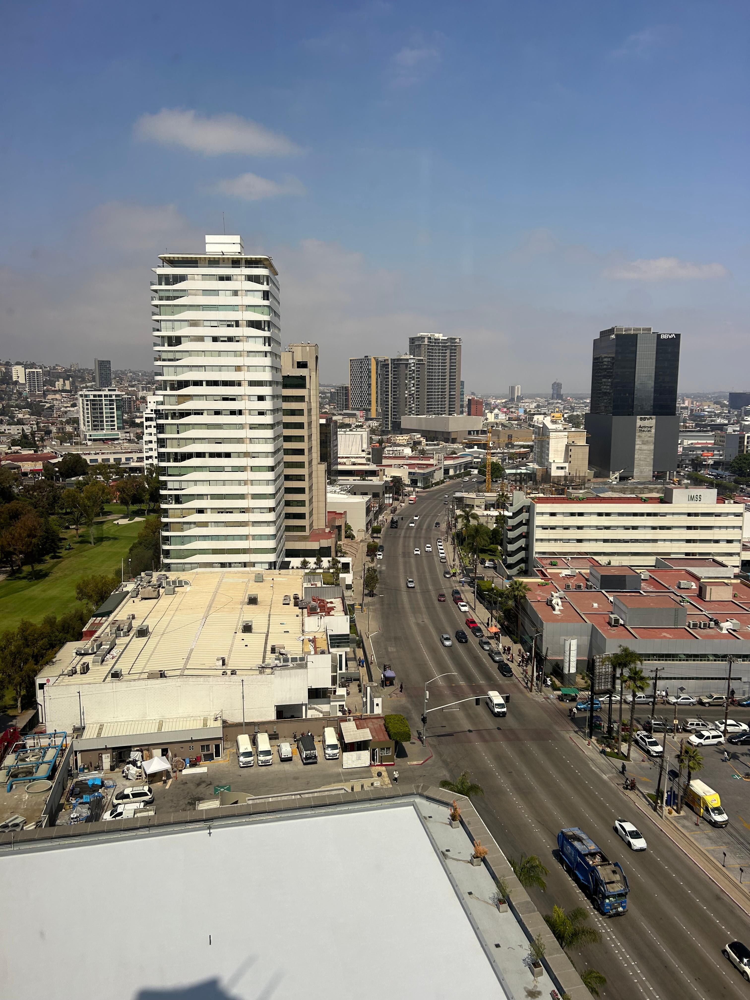 View from our 21st floor window