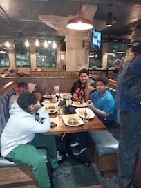 Family at culinary underground