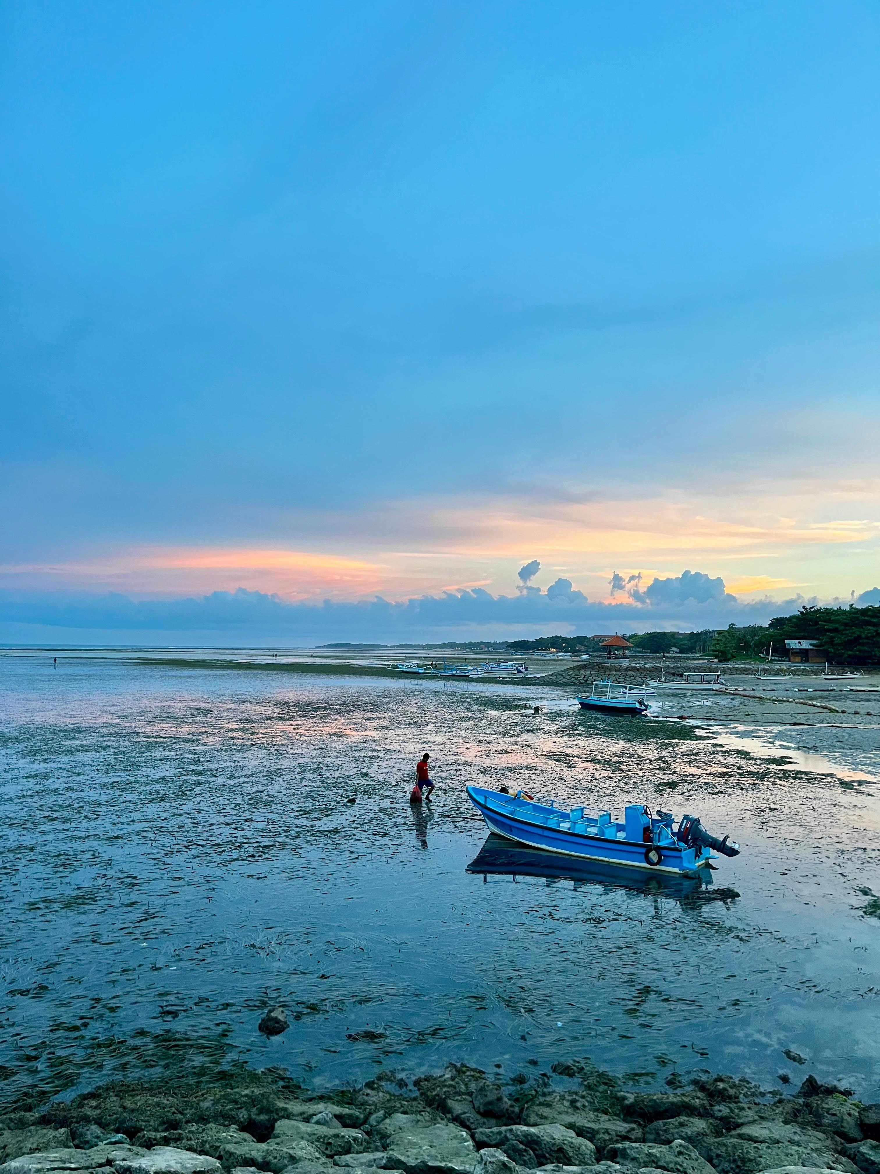 Low tide late afternoon 