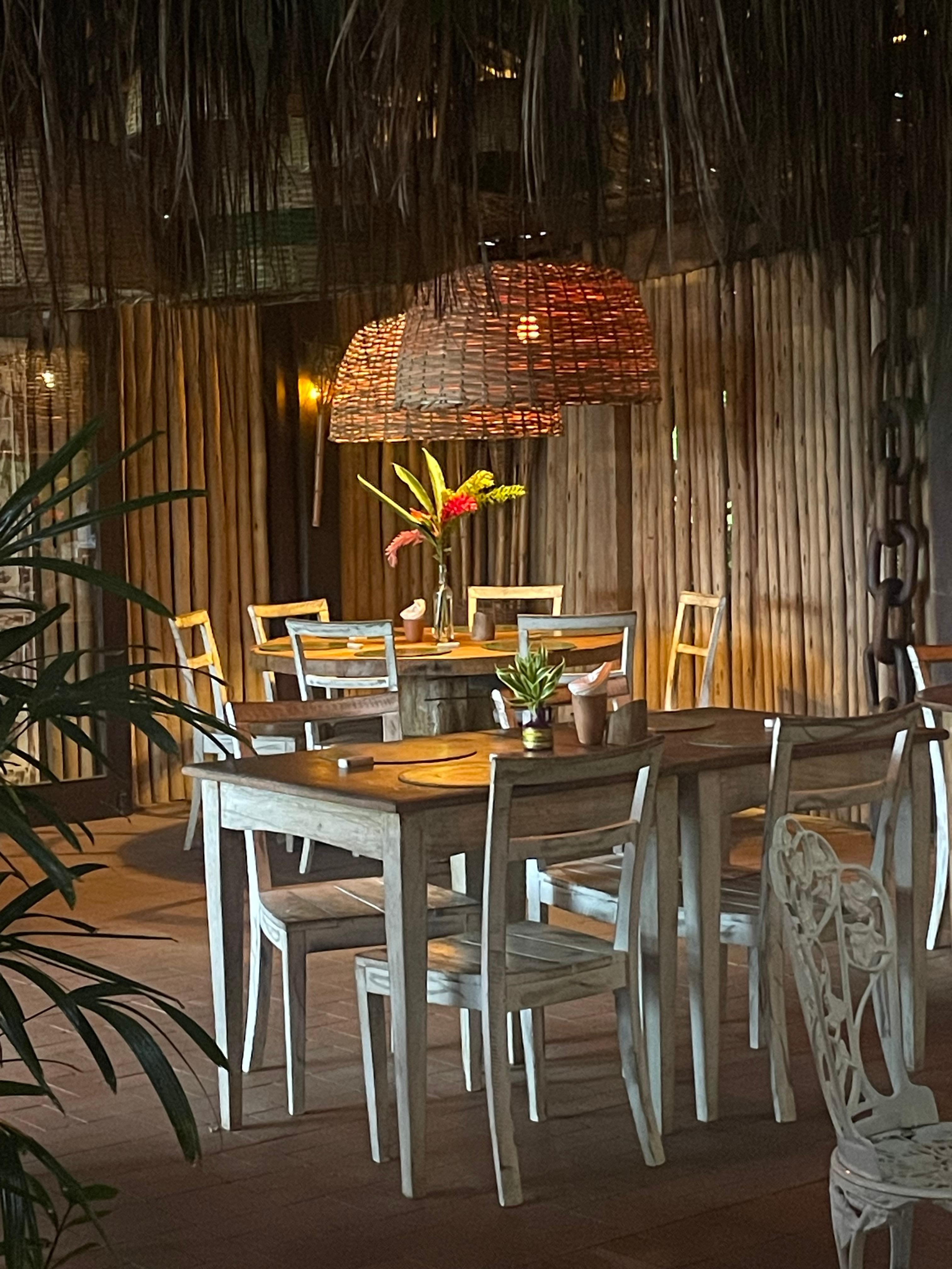 Ambiente do restaurante é aconchegante