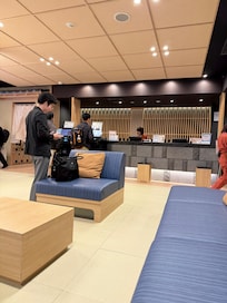 大廳,可以在這喝免費的咖啡。