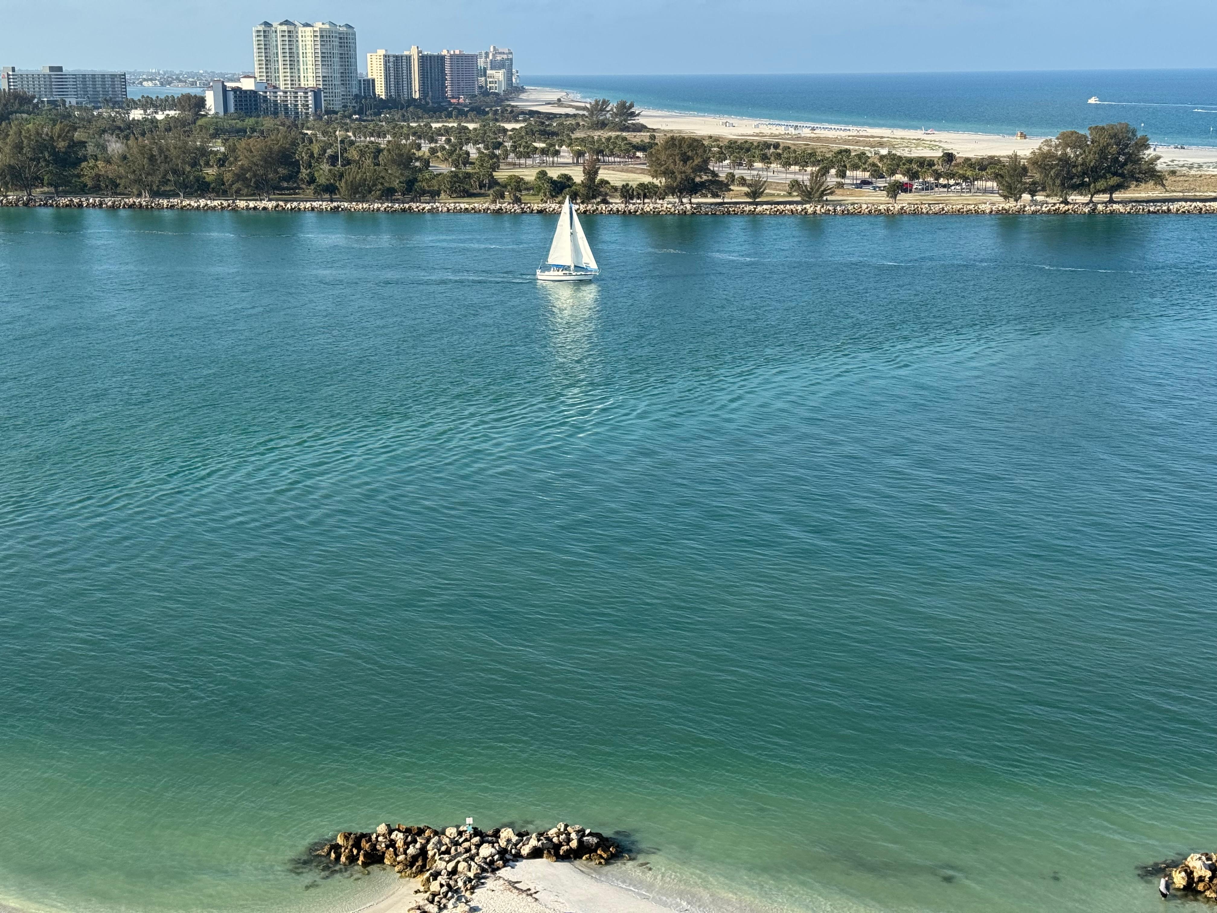 View from our balcony 14th floor