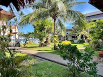 Udsigt fra vores hytte