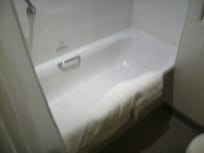 Some rooms have a bath-tub and some have a shower cubicle.