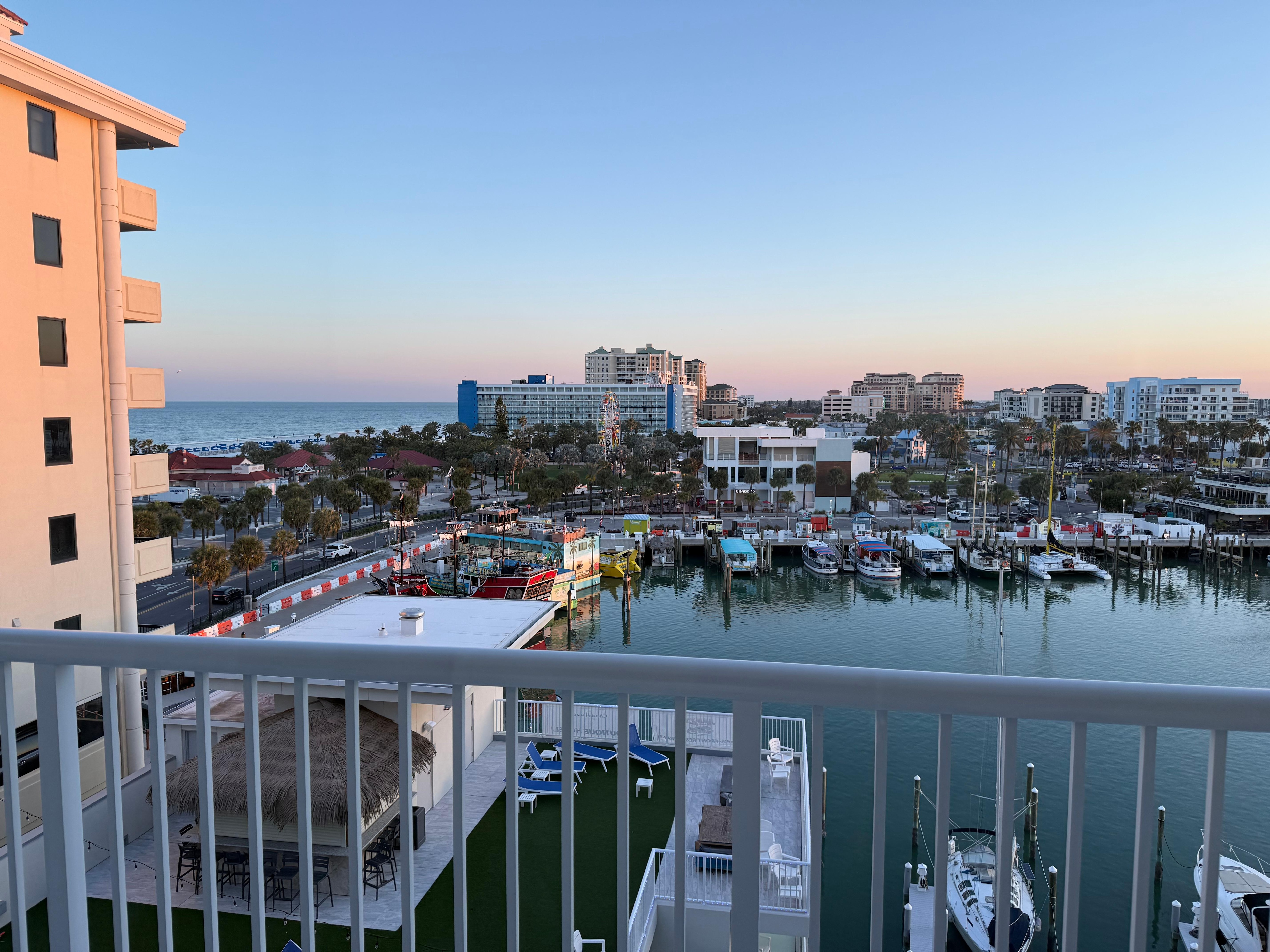 View from our room 7th floor 