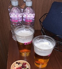 ロビーの生ビールサーバーもいたました