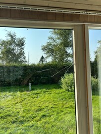 Broken window