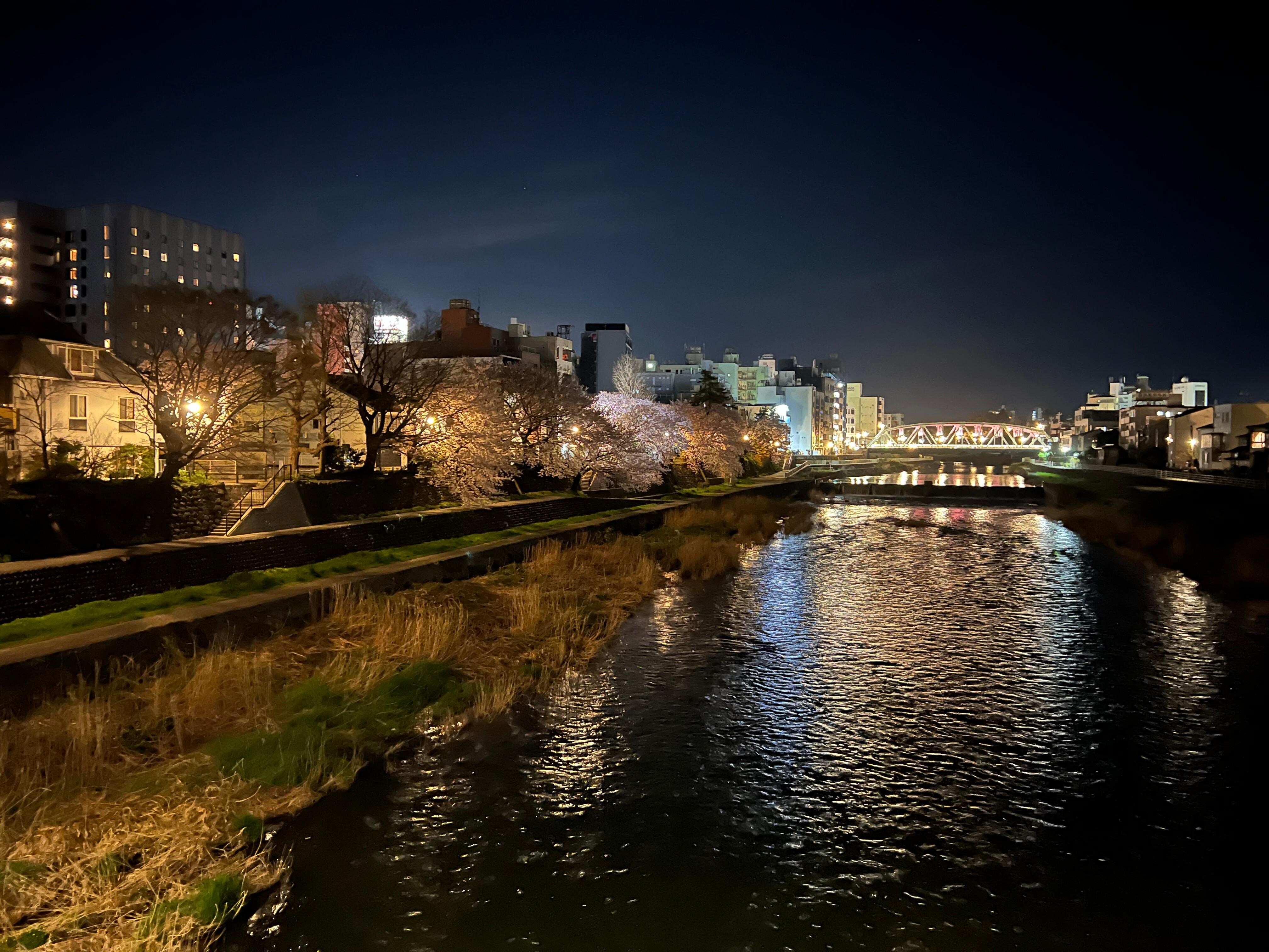 River nearby 