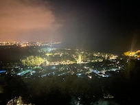 Las vistas desde el bungalow