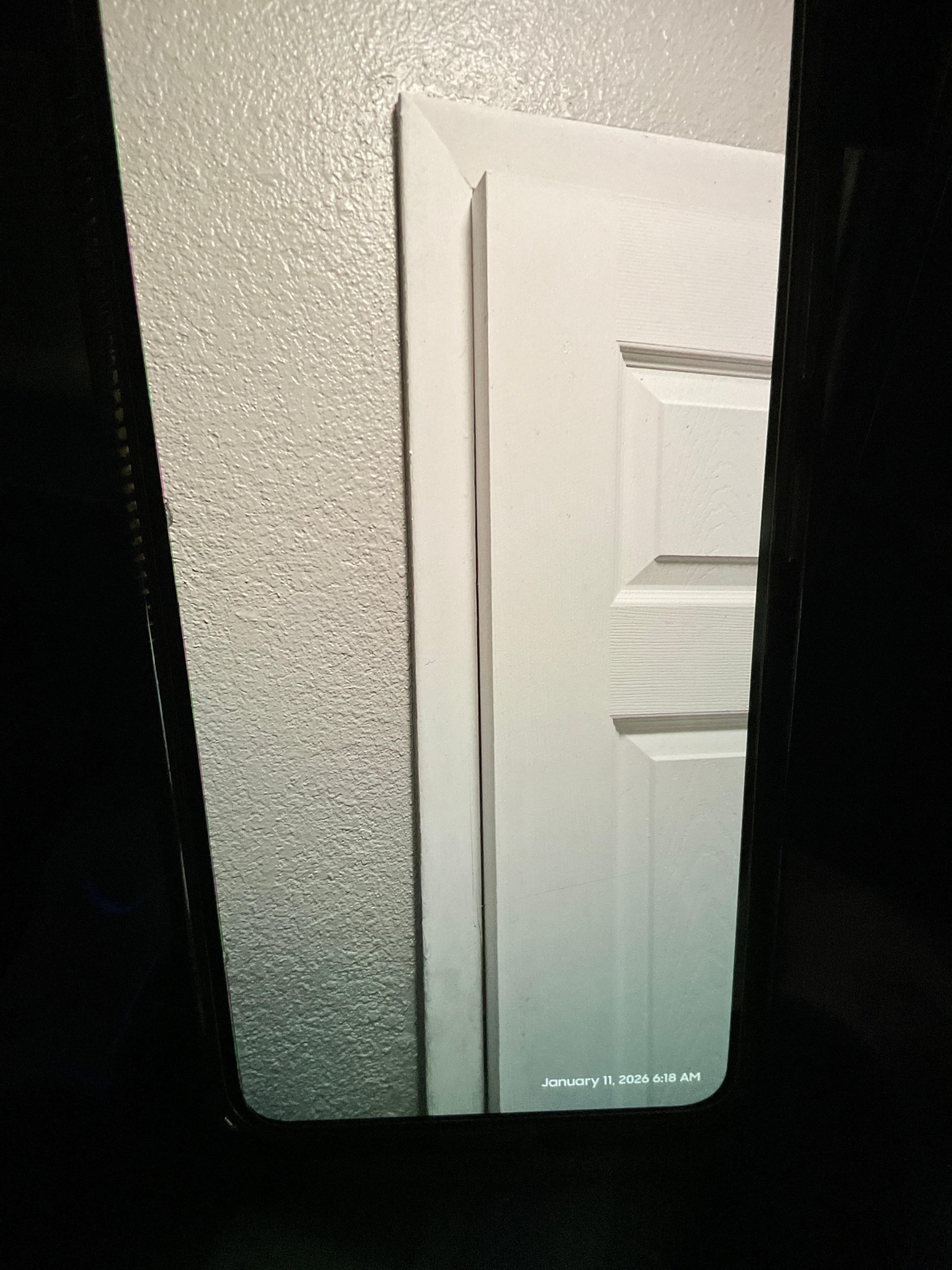 Door to bathroom was the wrong fit and wouldn’t close.