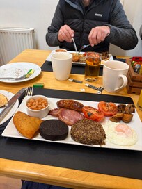 A hearty breakfast