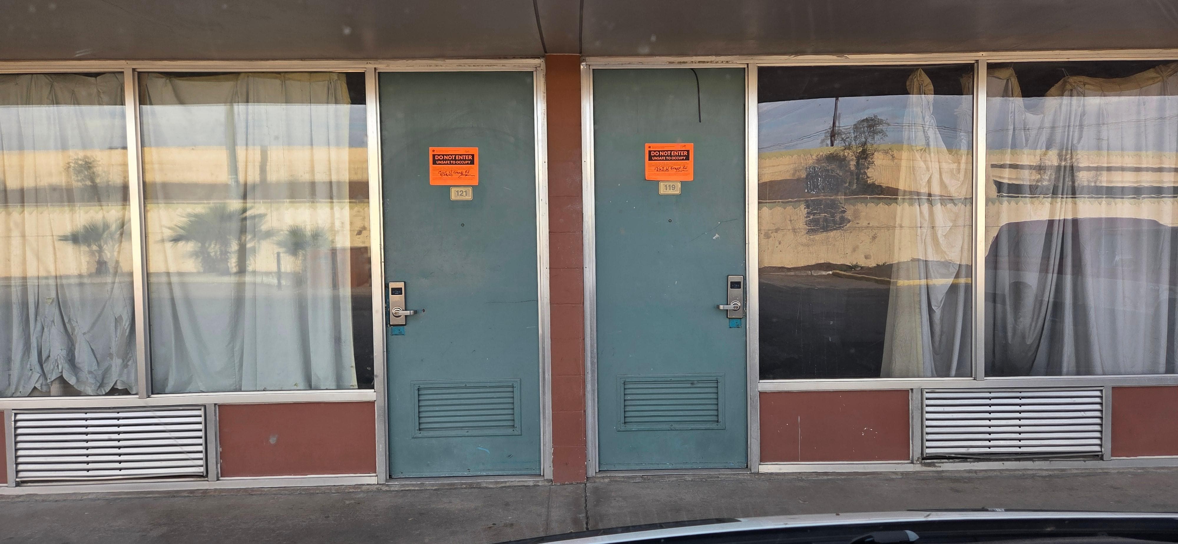 What is on most doors