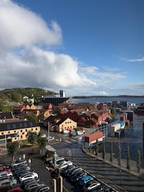 Udsigt fra værelset med panoramavinduer