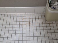 No one moves garbage to wash floors.