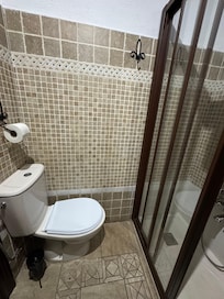 Very tight in the bathroom