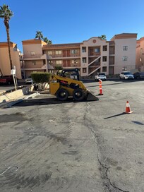 Construction in the front contd.