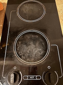 Filthy stove top