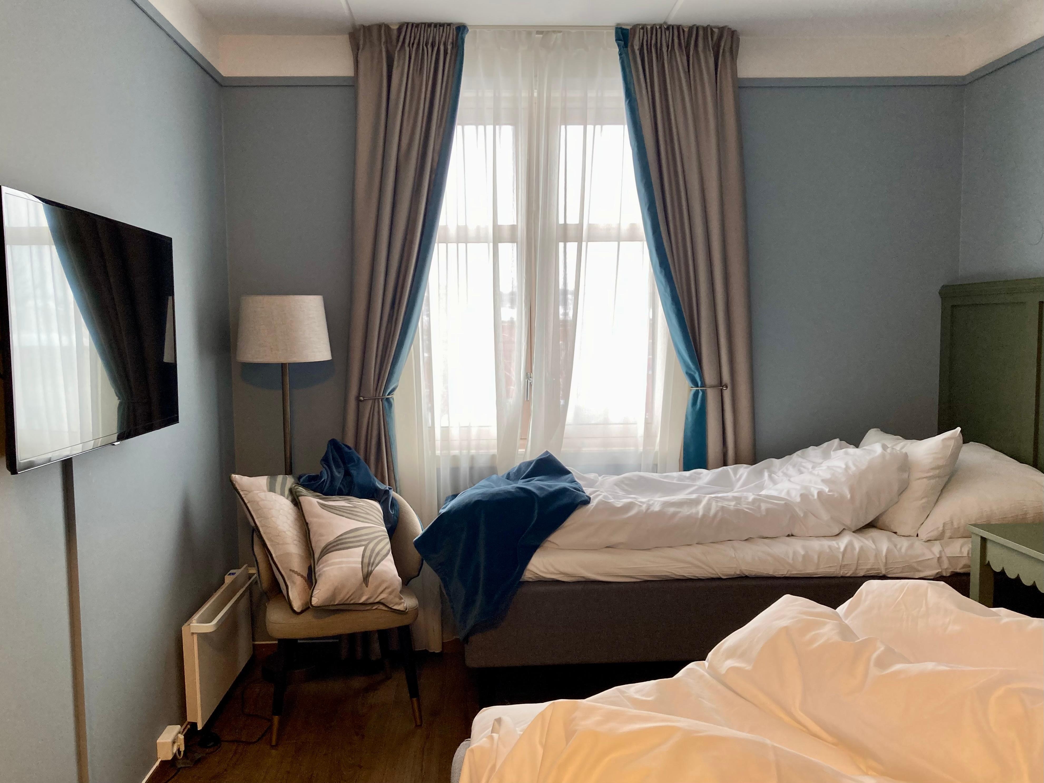 Koselig rom med gode senger.