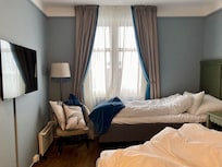 Koselig rom med gode senger.