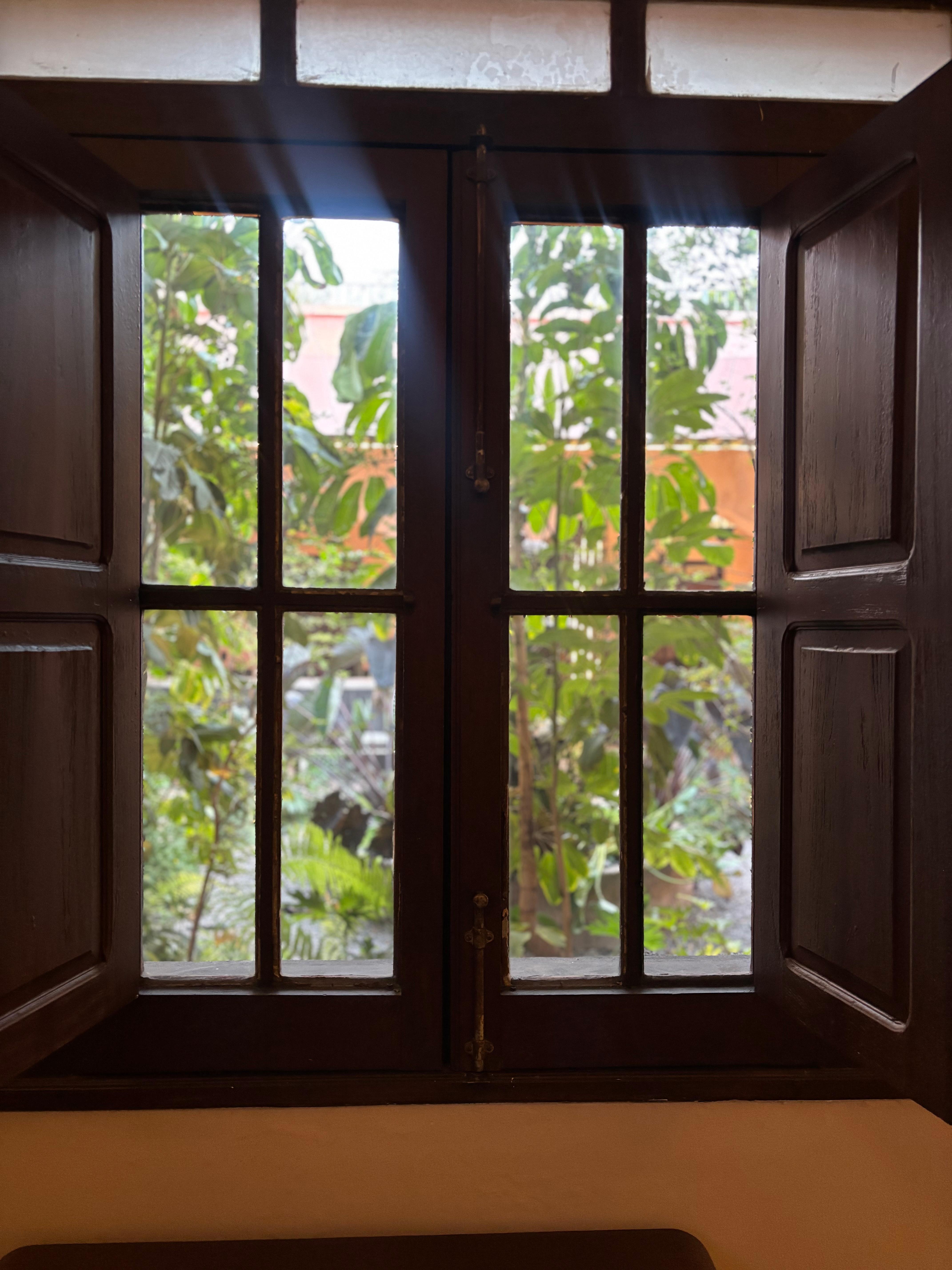 Look at this view from our room, I love it. 