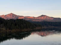 View from my room with a king bed and balcony